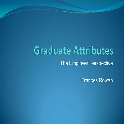 Graduate attributes | PPTX