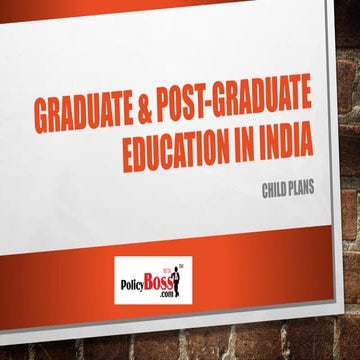 Graduate & Post-Graduate Education in India | PDF | Postgraduate ...
