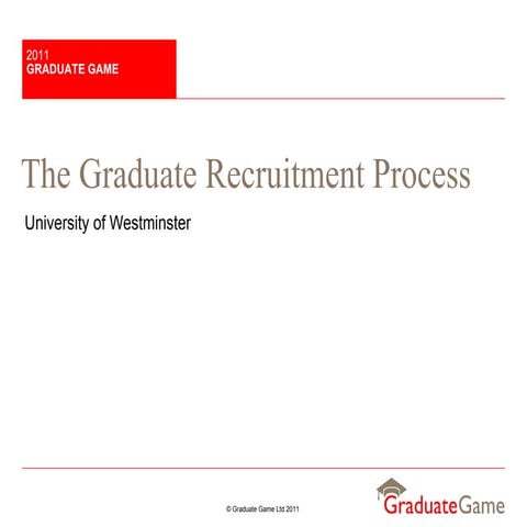 Graduate Recruitment Process | PPT