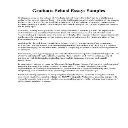 Graduate School Essays Samples.pdf