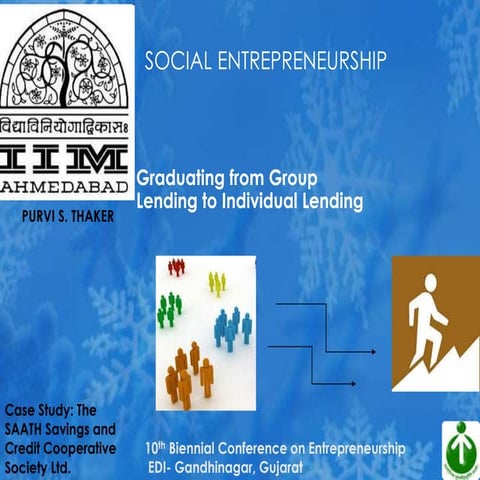 Graduating from Group Lending to Individual Lending | PPTX