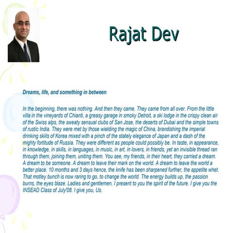 Graduation Speech 2 | PPT