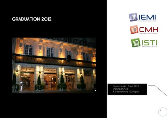 2012 Graduation Ceremony | PDF