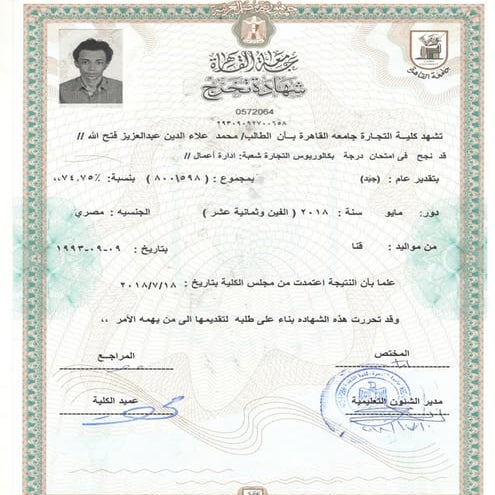Graduation certificate | PDF