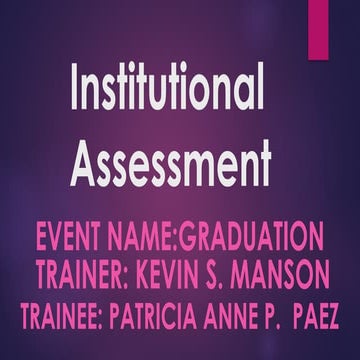 PAGEANT IN EVENTS MANAGEMENTS PPT PRESENTATIONS | PPTX