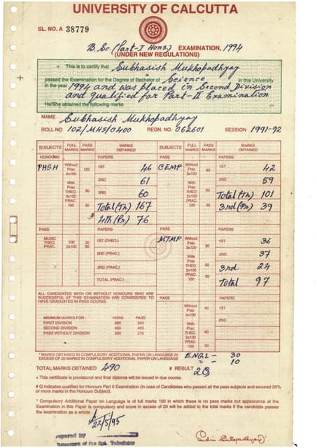 Class10_Marksheet | PDF