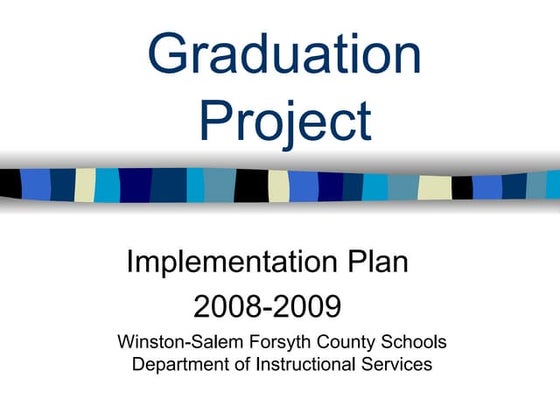 Graduation work plan | PPT