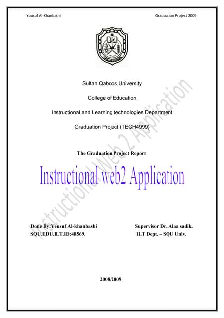 Graduation project product proposal | PDF