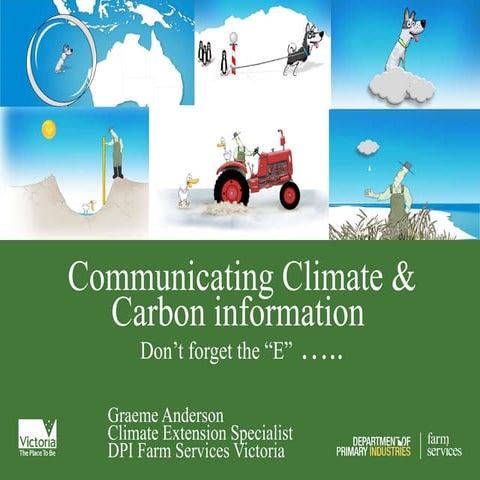 Don't forget the E lessons from 10,000 farmers - Graeme Anderson | PPT