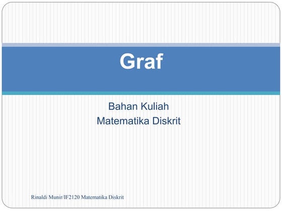 Matematika diskrit (dual graf, lintasan dan sirkuit euler, lintasan dan ...