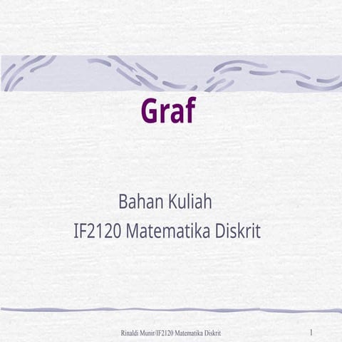 Graf Mtematika Diskrip Teknik Informatika (2015).ppt