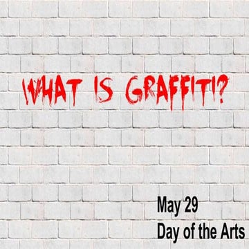 Graffiti. Street Art | PPTX | Arts and Crafts | Hobbies & Interests