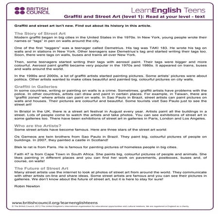 Graffiti | PDF