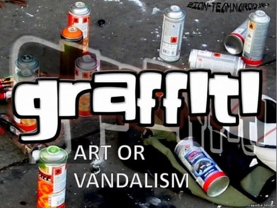 Pros and cons of graffiti and street art | PPT