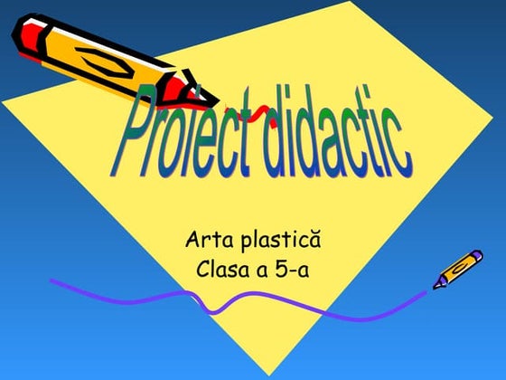 Proiect didactic grafica | DOC