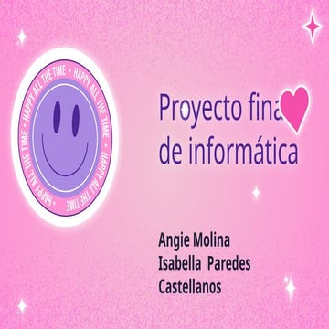Graficas encuesta de informatica proyecto final | PPTX