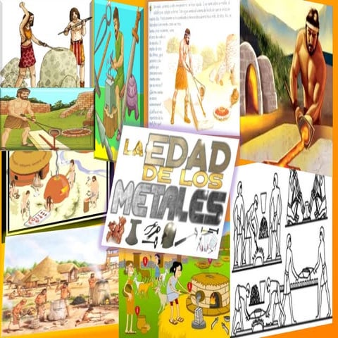 Grafica sobre la edad de los metales | PPT