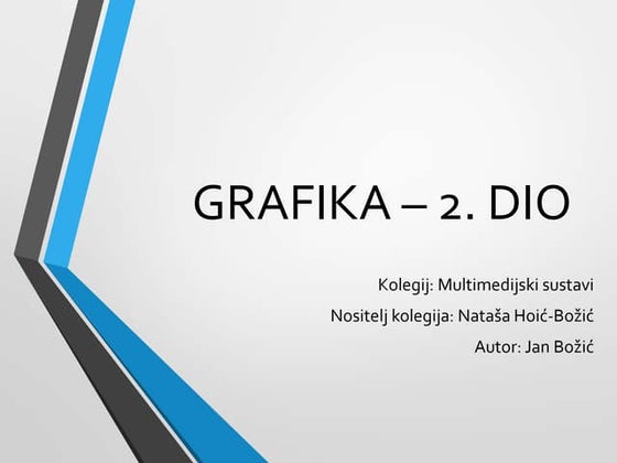 Digitalni prikaz zvuka i slike | PPT