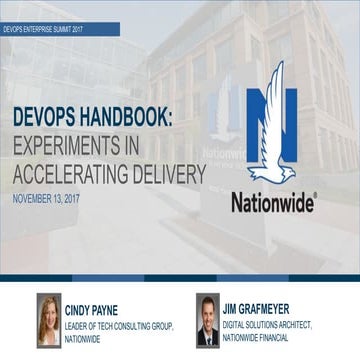 DevOps Handbook: Experiments in Accelerating Delivery | PPTX