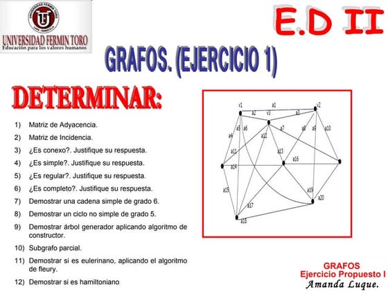Grafos resueltos | PDF