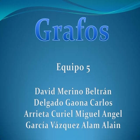 Grafos | PPTX