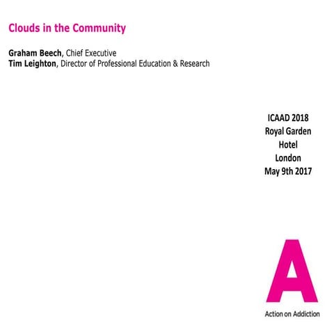 DR TIM LEIGHTON AND GRAHAM BEECH - CLOUDS IN THE COMMUNITY | PPTX