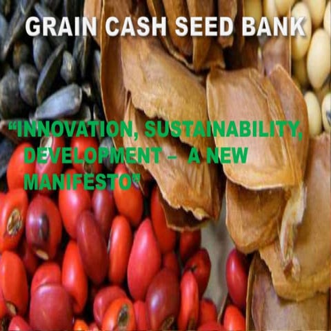 Grain cash seed bank | PDF