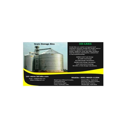 grain storage bins design | PDF