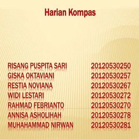 Gramedia Kompas | PPTX