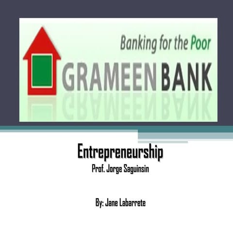 Grameen bank | PPT