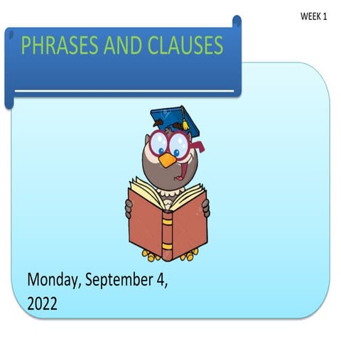 Phrases and Clauses for Years/Grades 3-6.pptx