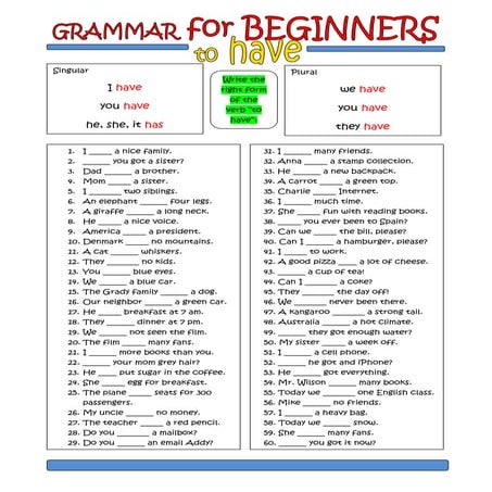 Grammar 3 | PDF