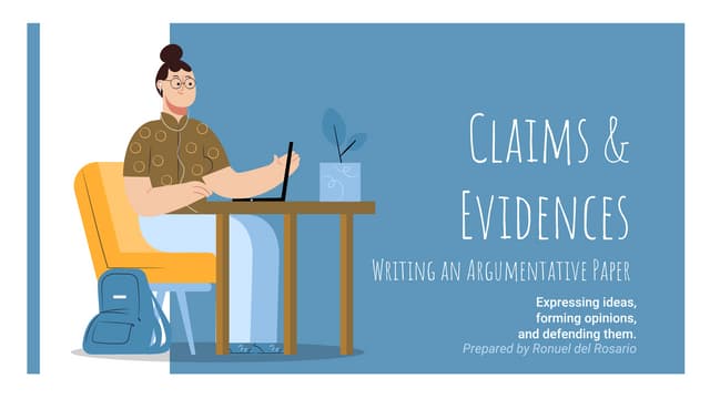 Claims, Evidence, & Explanation | PDF