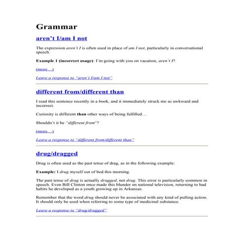 Grammar.errors | PDF