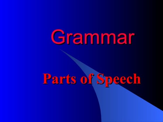 English Grammar for Beginners | PPTX | Physics | Science