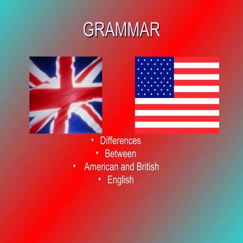 American English Grammar