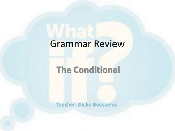 Second conditional | PPT