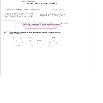 Alphabet vocabulary-flashcards-set-1 | PDF