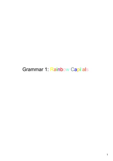 Grammar 21 - Adjectives | PDF