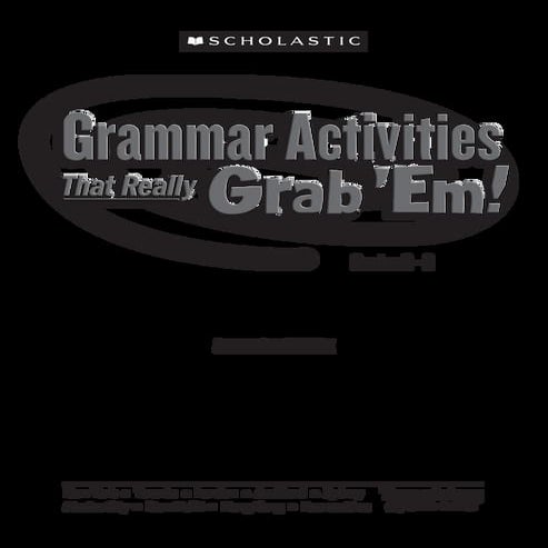 Grammar activities gr 6-8 | PDF