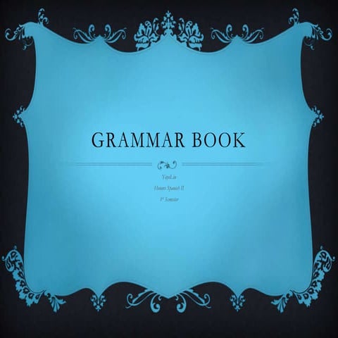 Grammar book | PPTX