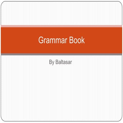 TEMA 3B The Plural of Adjectives | PPT