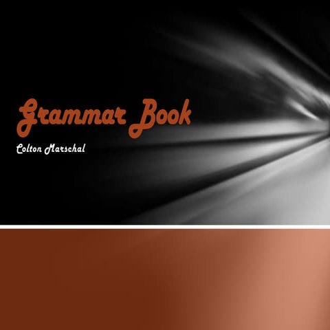 Grammar book | PPTX