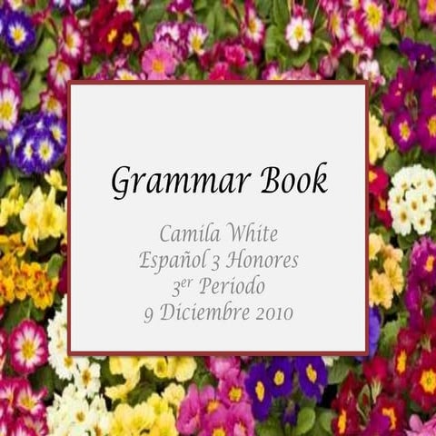 Grammar book sem 2 | PPTX