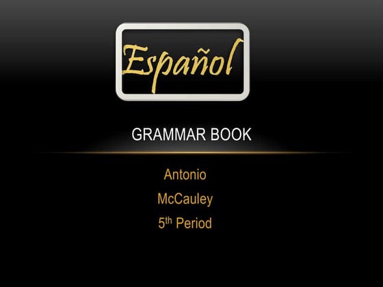 Grammar book new azura | PPTX