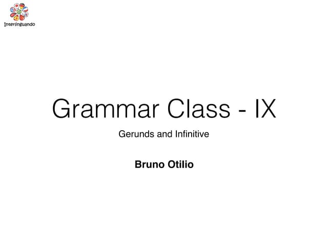 Grammar Class Ix Pdf