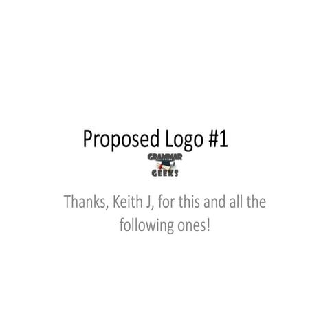 Grammar Geeks Logos | PPTX