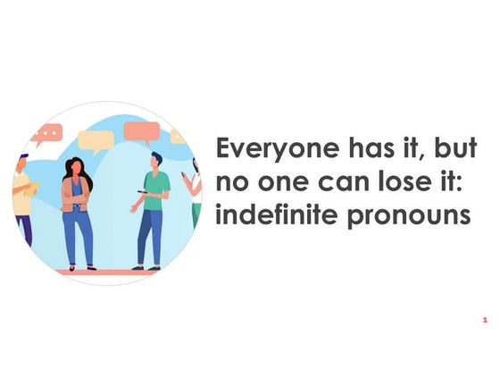 indefinite-pronouns for Elnglis learners. | PPTX