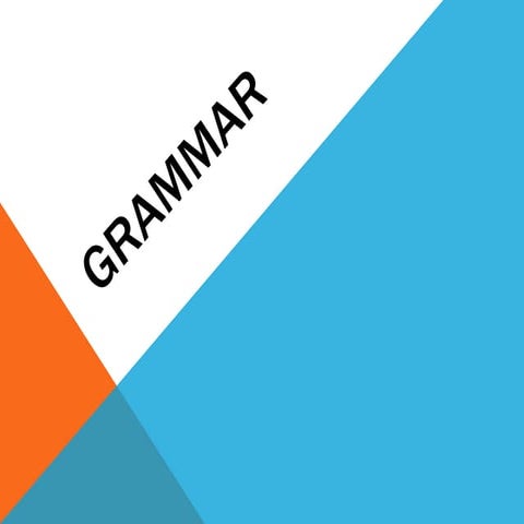 Grammar lesson 5 | PPTX