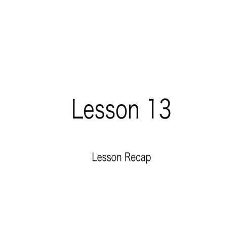 Lesson 13 /Grammar note 3 | PDF